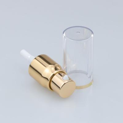 Cina 18mm 18 20 24/410 di pompa luminosa del profumo di Crimpless del cappuccio dello spruzzatore di Rose Gold Aluminum Fine Mist in vendita