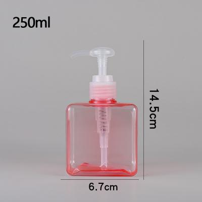 Cina La pompa di plastica verde dello sciampo imbottiglia la bottiglia riutilizzabile di 8.4oz 15oz 21.5oz 450ml 650ml 500ml Petg in vendita