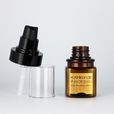 Cina Piccolo spruzzatore di alluminio 40ml riutilizzabile 60ml 100ml 120ml 2 Oz di Amber Glass Mist Bottle With in vendita