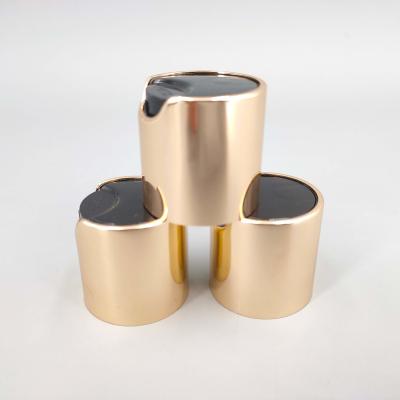 Cina Cima di plastica di alluminio del disco dell'oro dell'argento del tappo di bottiglia 24/410 della vite in vendita