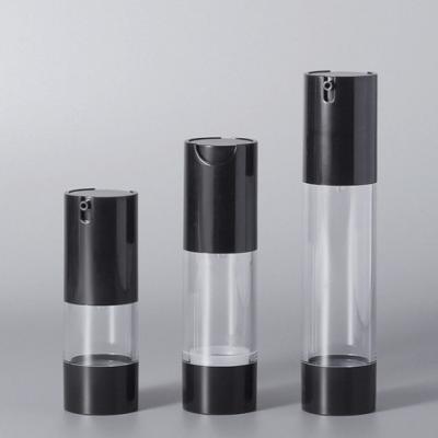 China La bomba privada de aire cosmética opaca embotella las botellas plásticas privadas de aire del espray de 10ml 5ml 30ml en venta