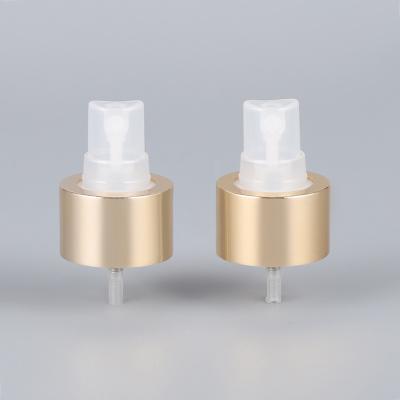 Cina 28/410 di 22-40 atomizzatori di alluminio del profumo della foschia del metallo dello spruzzatore dell'oro della pompa fine dello spruzzo in vendita