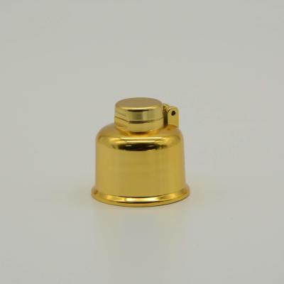 Cina 24/410 28/410 di Bell modella i cappucci ed i coperchi UV dell'oro per le bottiglie dello sciampo in vendita