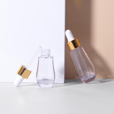Cina Fondamento basato a pareti spesse 10 ml 20ml 30ml di PETG della radura del PE dell'olio essenziale della bottiglia vuota del contagoccia in vendita