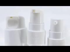 20mm Silver Aluminium Recyclable Lotion Cream Pump High End Cosmetic Packaging
