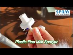 13mm 13/410 Pompa di profumo di plastica Dispensatore di nebbia fine per confezioni cosmetiche