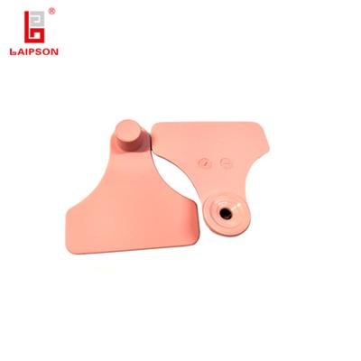 China OEM TPU 60mm Livestock Visual Pig Goat Ear Tag For Pig Sheep Farm for sale