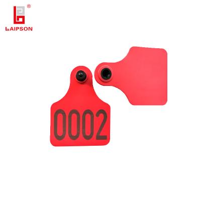 중국 890-960Mhz Tamperproof UHF RFID Livestock Ear Tag For Cattle Bull Sheep 판매용