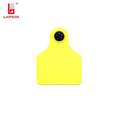 China TPU 75MM Long Range UHF RFID Long Range Uhf Rfid Livestock Ear Tag For Tracking Cow Horse for sale