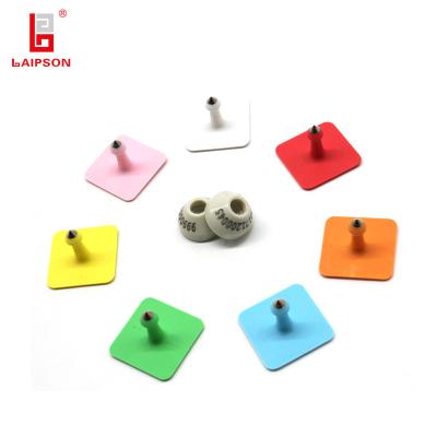 중국 둥근 22mm LF RFID 돼지 가축 양 귀 태그 가축 농장에 폐쇄 판매용