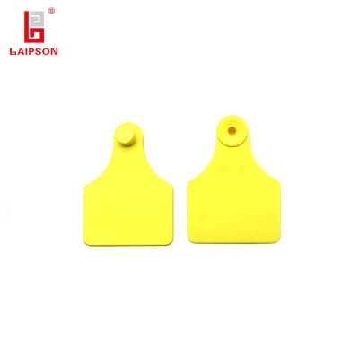 Cina Medium TOP TPU Cattle Cow tamperproof ear tag con stampa laser in rosso in vendita