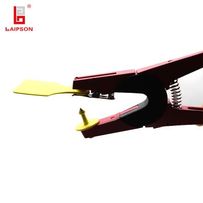 Cina Medium TOP TPU Cattle Cow tamperproof ear tag con stampa laser in rosso in vendita