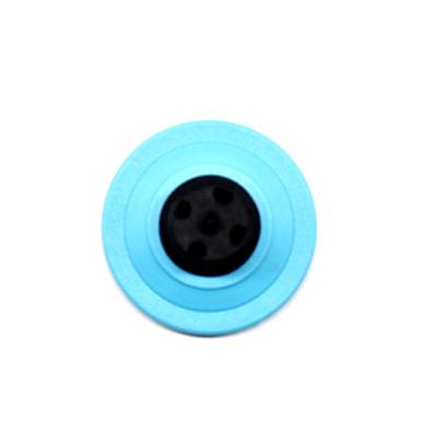50mm Durable Round TOP TPU Tamperproof Visible Pig Goat Cow Animal Ear Tag Per il bestiame