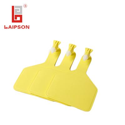 China TOP TPU Z-Type UHF Animal Rfid Identification 860-960mhz 8meters Range Cattle Cow Ear Tags For Farm for sale