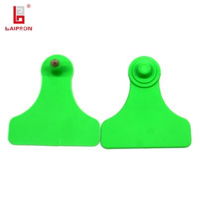 China High Visibility Pig Ear Tags Laser Engraved with Custom Logos and Numbers For Farm for sale