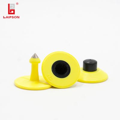 China uso plástico do seguro da cópia do código de barras do número principal do selo das etiquetas de orelha do porco de 28mm à venda