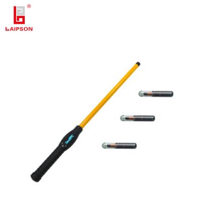 Cina Lettore del bastone del maiale del bestiame di EM4305 FDX-B HDX con l'antenna lunga soddisfacente rispetto a ISO11784/5 in vendita