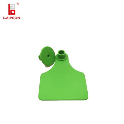 Cina Animale che segue l'allevamento di pecore impermeabile dei marchi auricolari 75*58mm del bestiame in vendita