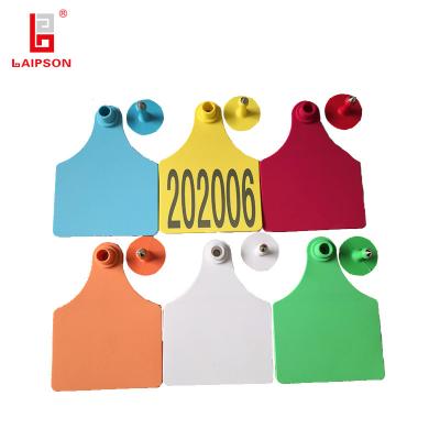 中国 IDは100mm X75mmの牛のような家畜の耳札を印刷した 販売のため
