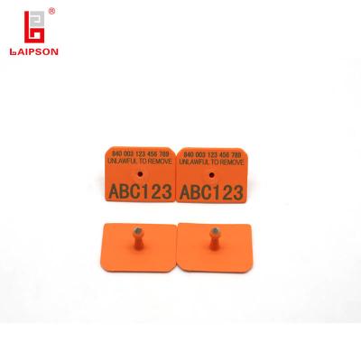 China 32mm Two Piece Swine Premise Id Tags Resemble Allflex for sale