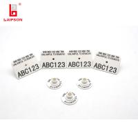 China 52MM Engraved Numbered Rectangular Livestock Ear Tags for sale