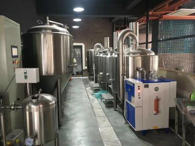 China Energy Saving Microbrewery Equipment Small Scale Commercial Brewing Rustproof for sale