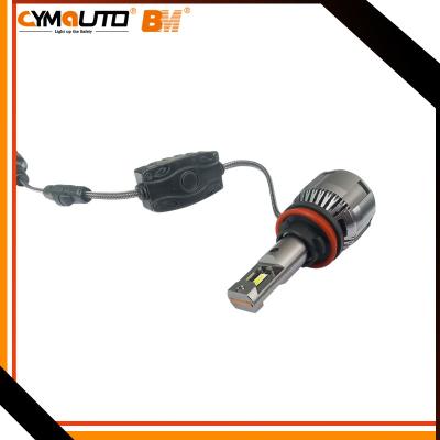 Cina Le lampade 6500K 75W delle lampadine del faro dell'OEM LED accende il doppio fan sopportante in vendita