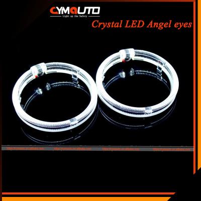 Cina Fari Angel Eyes Light Guide di Ring Dual Color WRGB di alone del LED Drl in vendita