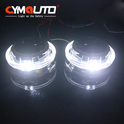 Cina Il faro a 3 pollici a 2,5 pollici protegge C10 la luce Angel Eyes Projector Cover del nero LED in vendita