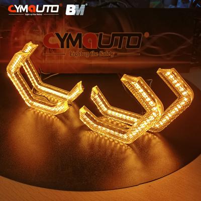 Cina Diamond Switchback LED Angel Eyes Halo Rings 12 mesi di garanzia in vendita