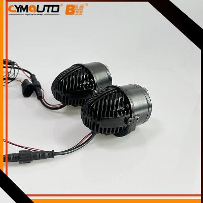China IP68 Lâmpada de nevoeiro automática Laser único 2,0 polegadas Branco quente 6000k 40W à venda