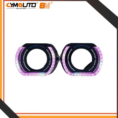Cina Vendita calda CYMAUTO cristallo 7D-4 guida luminosa copertura integrata WRGB modalità 2,5 pollici occhio d'angelo in vendita
