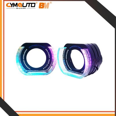Cina Vendita calda CYMAUTO cristallo 7D-4 guida luminosa copertura integrata WRGB modalità 2,5 pollici occhio d'angelo in vendita