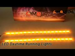 Waterproof LED Daytime Running Lights 24V Turn Signal Universal