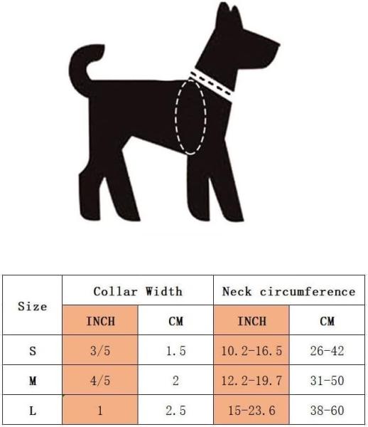 Quality OEM/ODM Service Provided Custom Waterproof LED Pet Collar for Reflective for sale