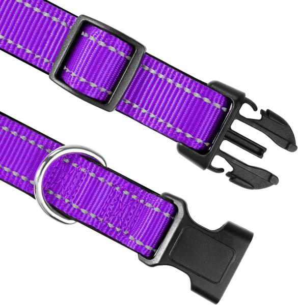 Quality Personalized Logo Soft Neoprene Dog Collar Breathable and Comfortable for Active for sale