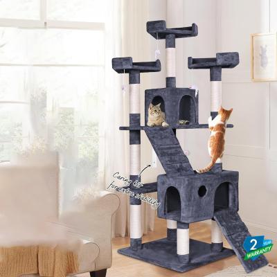 China Large Plush Pet Scratching Toy Suitable for Cats and Small Animals Cat Scratcher Tree for sale