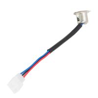 China Customized 180mm Motorcycle Head Light Socket Bulb Holder with Lighting Function for sale