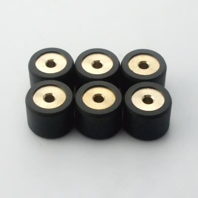 Cina 15x12 JOG-MIO COPPER 10.5g Peso del rullo personalizzato per la puleggia di variazione di azionamento in vendita