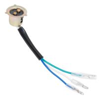 China Motorcycle Headlight Wire Harness for CG125 CD70 12V Headlight Socket Connector for sale