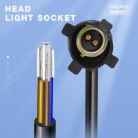 China Motorcycle Headlight Socket for TMX CG125 12V 35W Lighting Function High Demand for sale