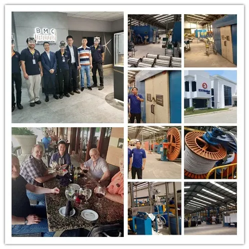 Wires and Cables Extruding Machinery with Speed of 300 M/Min PVC/ PE Insulation