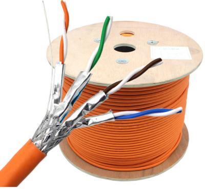 Cina Rete Lan Cable dell'HDPE Cat7 del PE del PVC LSZH LSOH 0.56mm 0.64mm in vendita
