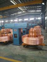 China Oxygen Free Copper Rods Wire Upward Casting Machine Continuous for sale