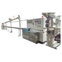 China Chemical Foaming Data Cable Making Machine , Double Layer PE Extrusion Machine for sale