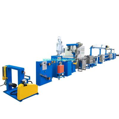 Cina 50MM Cat5 Cat6 Lan Cable Making Machine Wire ed espulsione del cavo della rete dell'isolamento del materiale dell'HDPE del macchinario del cavo in vendita