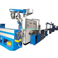 China 100 MM Full Automatic Cable Extruder Machine Single Screw Cable Making Machine PVC PE PP Cable Extrusion Machine for sale