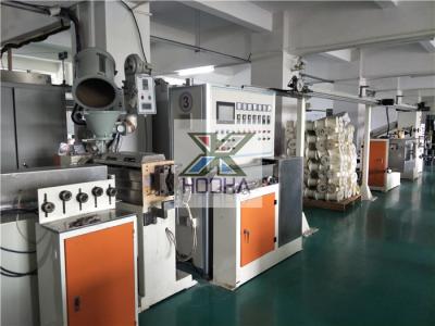 China Kabel des Teflonfep, das Linie Verdrängungs-Maschine hoher Temperatur Euqipment Fluoroplastic herstellt zu verkaufen
