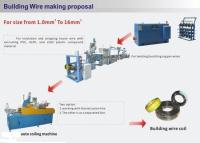 China Single Core Building Wire And Cable Making Machine from 1 to16 Mm2 for sale