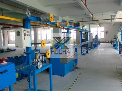China Máquina da extrusora da extrusão do cabo distribuidor de corrente e do fio para a fabricação de cabos à venda